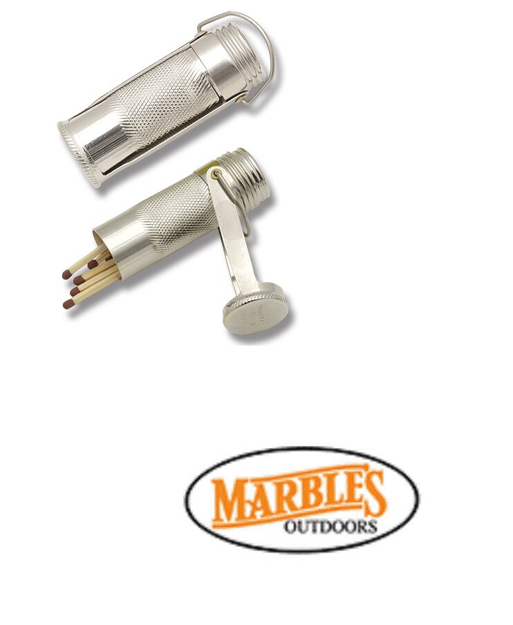 MARBLES MATCH SAFE POCKET MATCH BOX WATER PROOF CASE Free Shipping USA ...