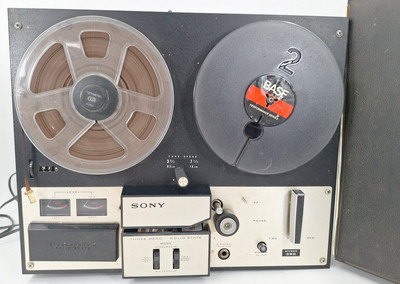 SONY TC-350 TAPECORDER REEL TO REEL Three Head Solid State Rec Vintage ...