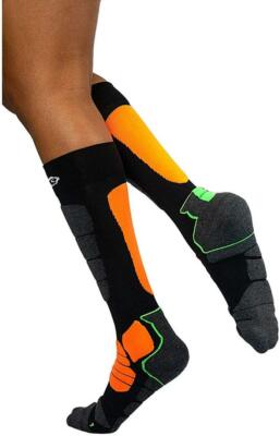Sports Pro Compression Socks (15-20 mm/Hg) Anti-Fatigue, Black and ...