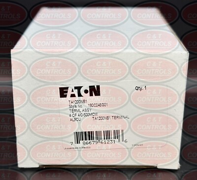 Eaton TA1200NB1 1200A (4) #4/0 AWG-500 KCMIL New In Box USA Stock | eBay