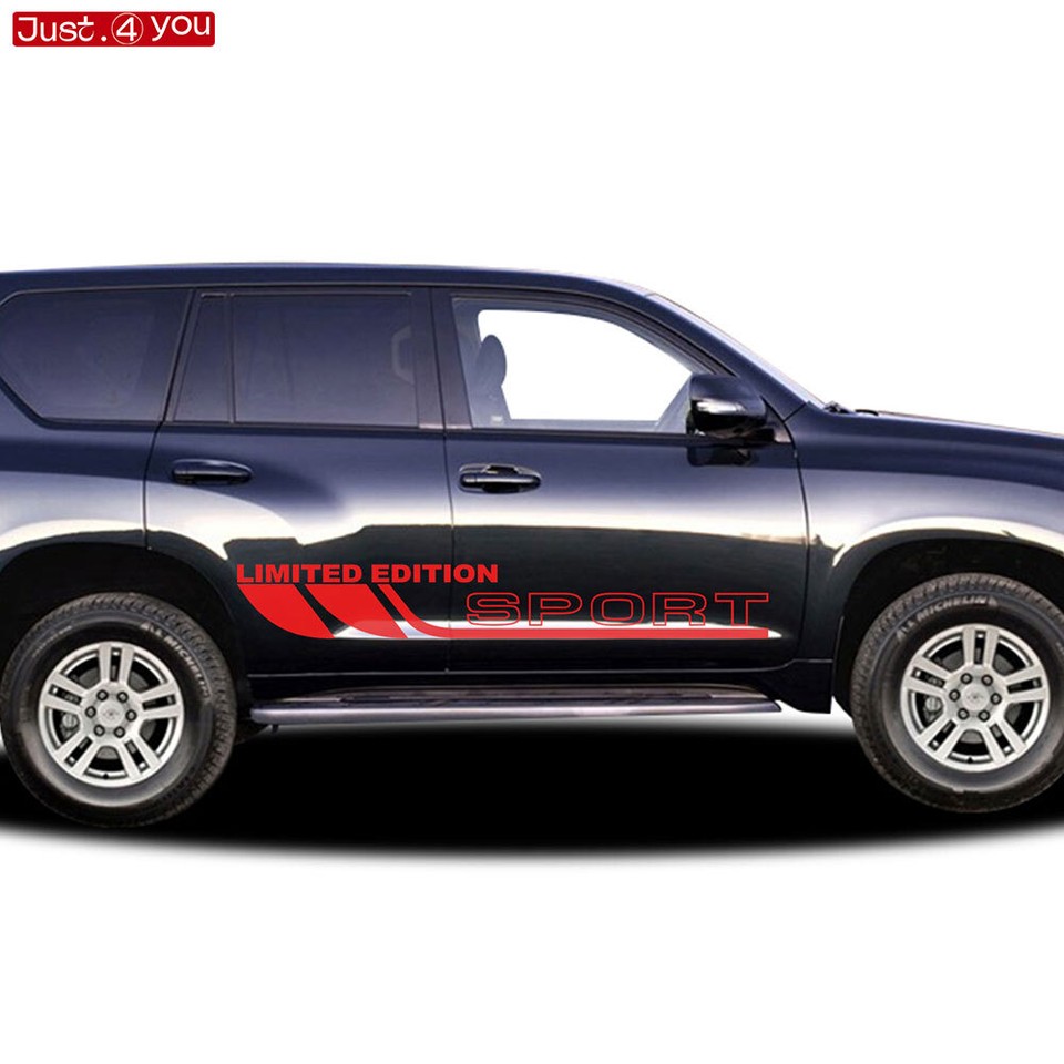 For Toyota Prado J150 2010-2023 Decor Stickers Car Body Door Side ...