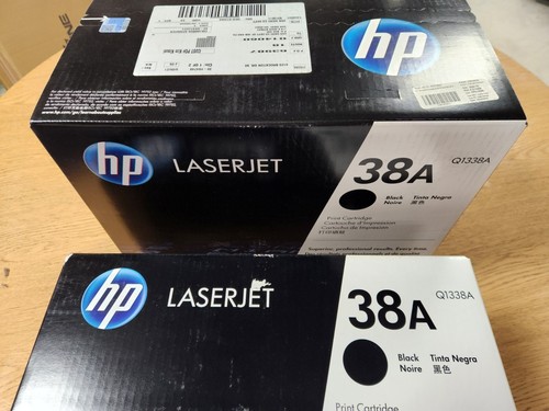 HP 38A (Q1338A) Black Toner Cartridge 808736185417 | eBay