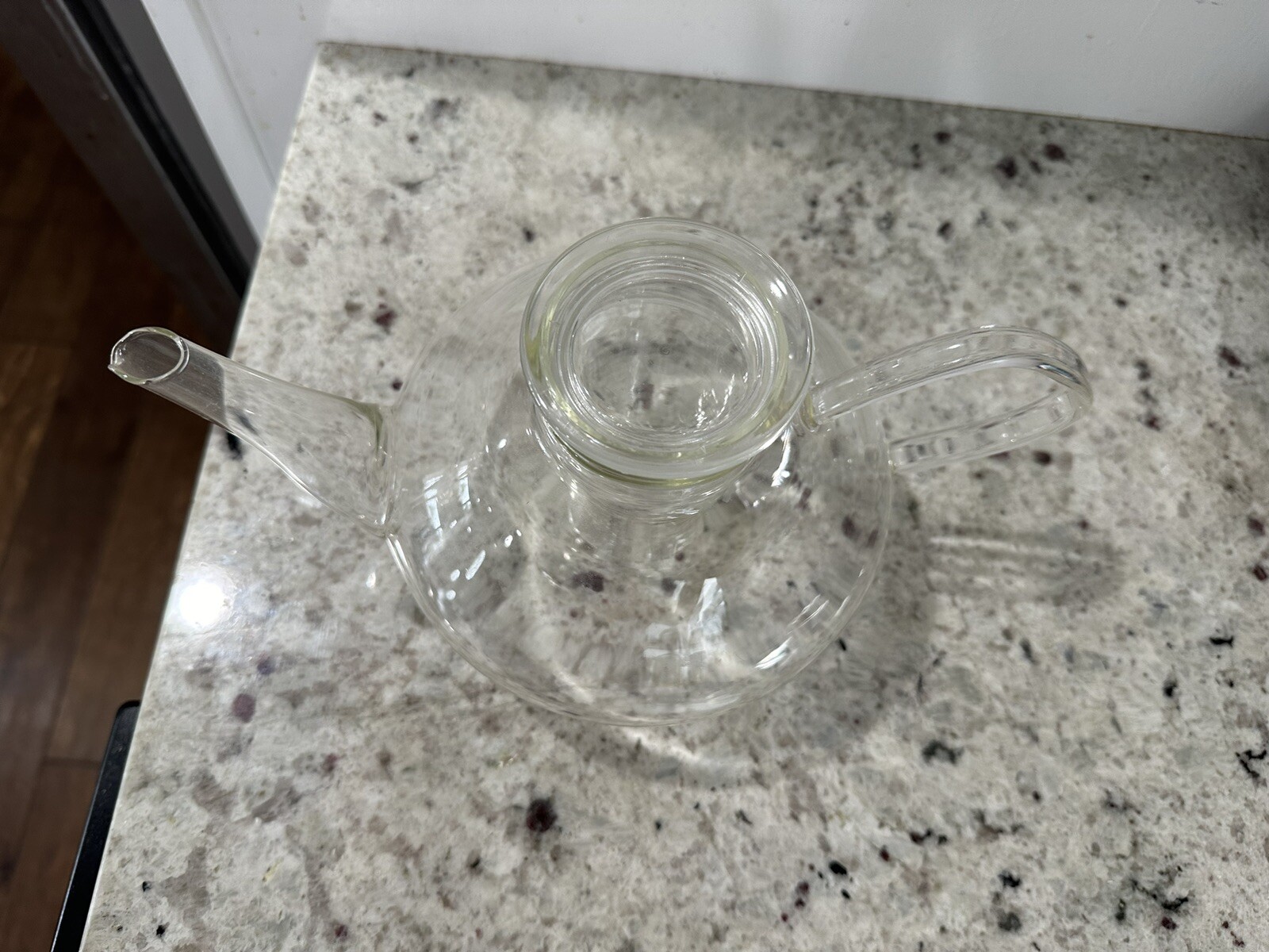 Vintage Schott Mainz Jena er Glas Clear Glass Tea Pot w/ Infuser and ...