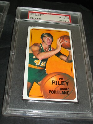 1970 Topps #13 Pat Riley PSA 6 EX-MT | eBay