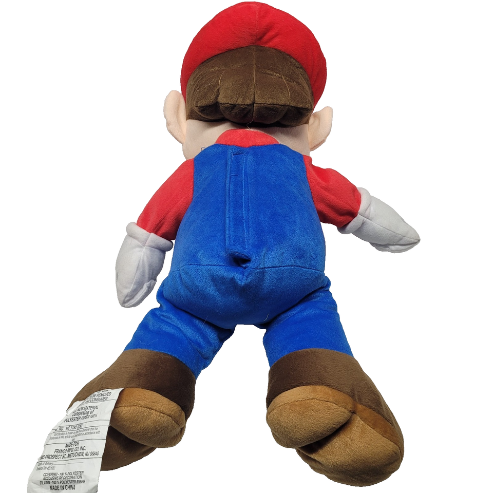 Combo Giant 22" Super Mario Jumbo Toy Officialy Licensed/ With bonus ...