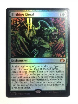Birthing Ritual NM - Modern Horizons 3 Foil (PACK FRESH) MTG TCG | eBay