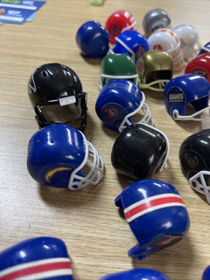 Lot of 29 Vintage NFL/AFL Mini Gumball Football Helmets | eBay