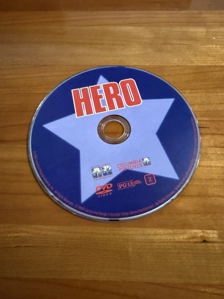 Hero (1992) Comedy Drama Romance Dustin Hoffman Geena Davis Andy Garcia 43396515697| eBay