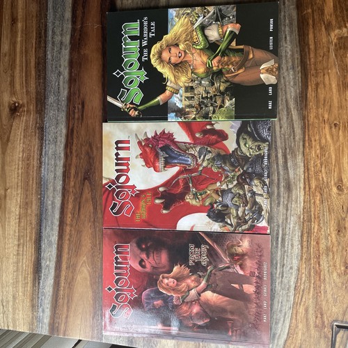Sojourn Comic Lot (1,2 &3) From The Ashes, Dragon’s Tale And Warriors ...