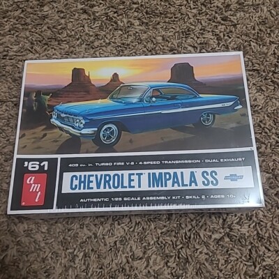 AMT 1961 Chevy Impala SS 1:25 Model Kit 849398011720| eBay