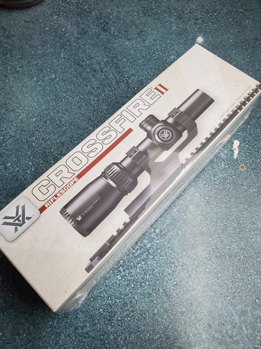 1x 24 mm Vortex Crossfire II 1X Muzzleloader Scope CF2-31047 Fixed ...