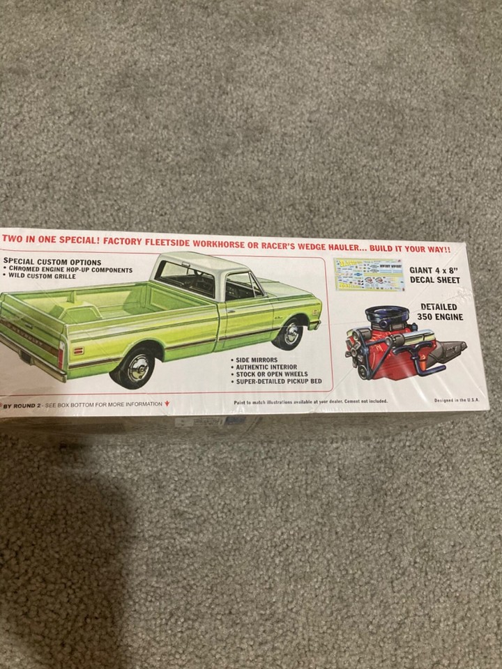 1972 CHEVROLET RACER'S WEDGE/PICK UP MPC 1:25 SCALE 2n1 PLASTIC MODEL ...