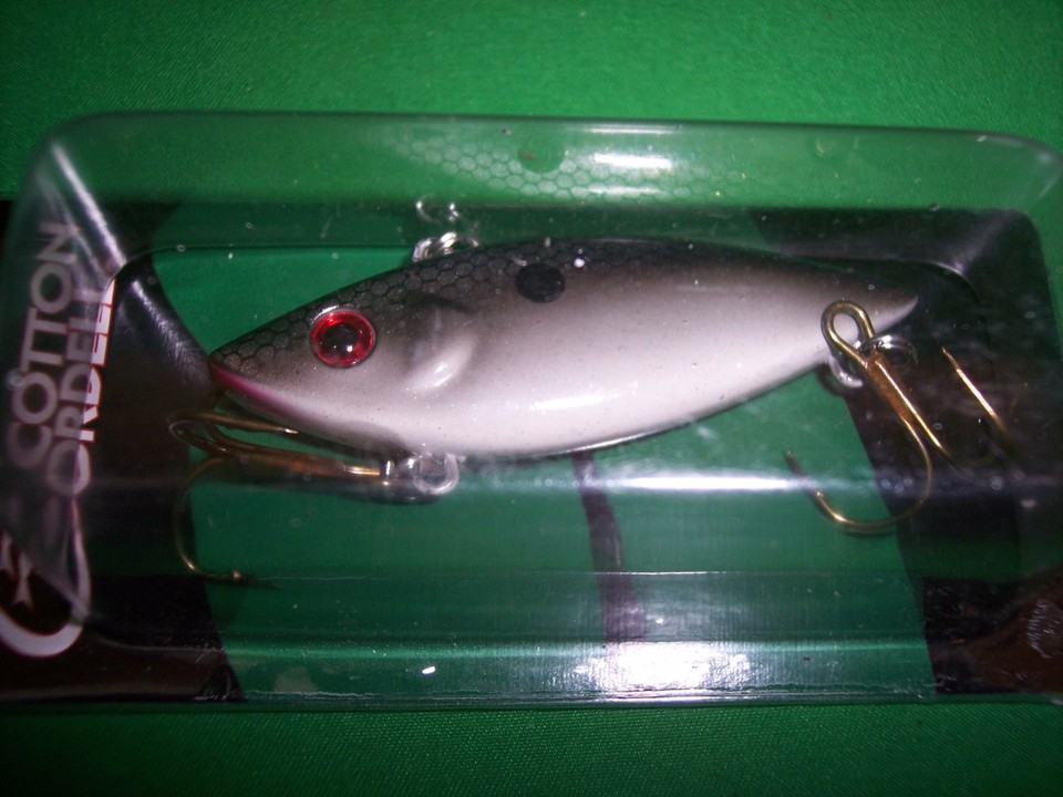 Rattle Trap Glitter Shad 2.5" Cotton Cordell Bass Fishing Lure ...