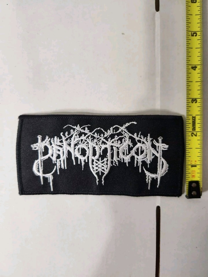 Panopticon Patch Embroidered Black Metal Sew On | eBay