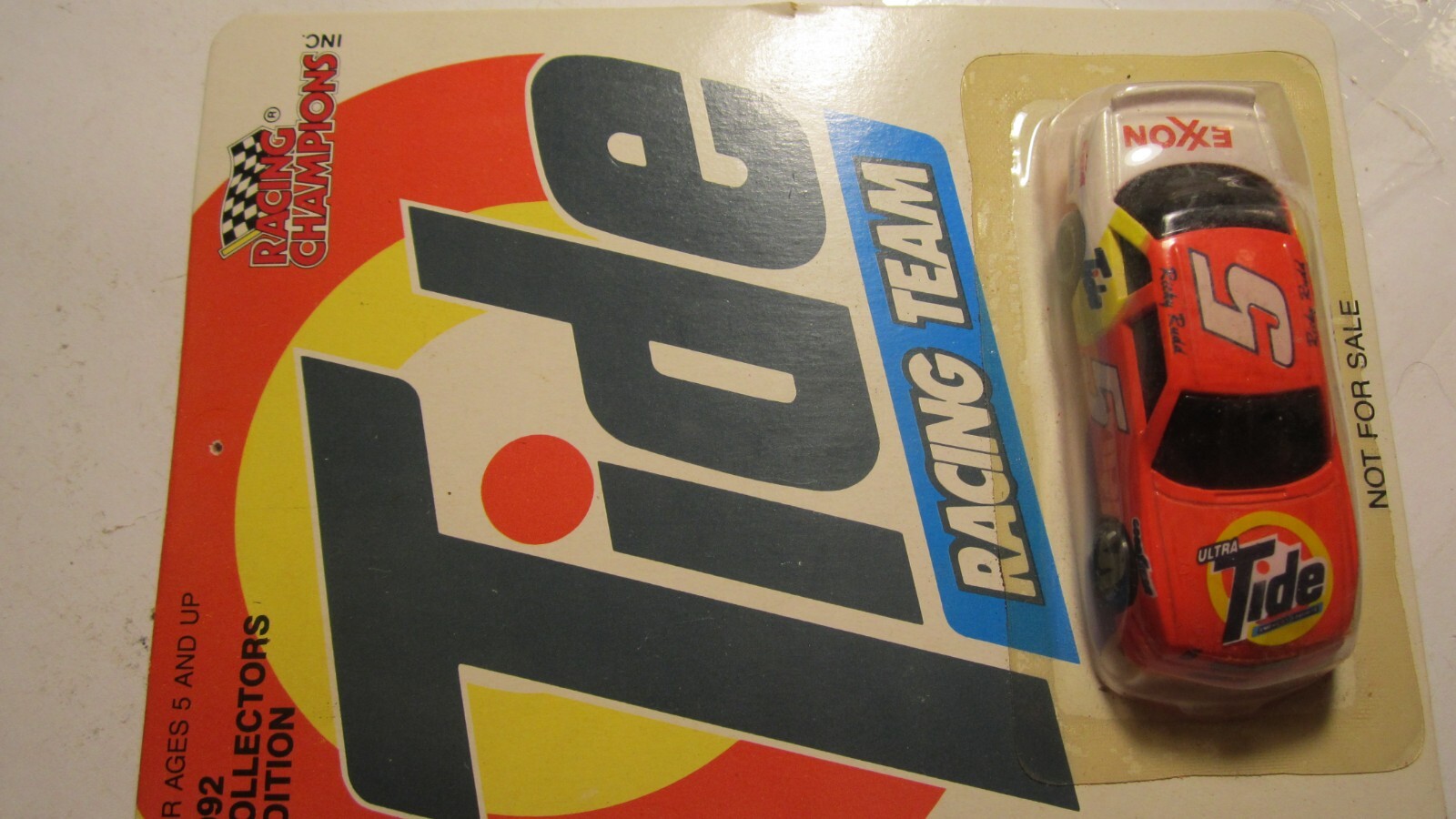 1992 Vintage Ricky Rudd #5 Tide Racing Champions Collectors Edition Car ...