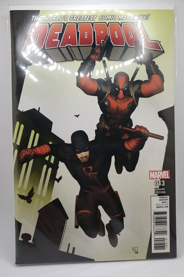 Deadpool Comic Book #013 Powerman Iron Fist / Daredevil Variants | eBay