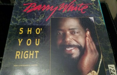BARRY WHITE SHO YOU RIGHT 12" VINYL | eBay