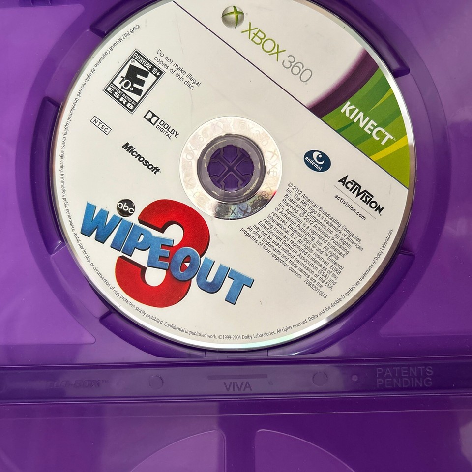 Wipeout 3 - Xbox 360 Kinect Game / Brand New & Sealed 47875769335| eBay