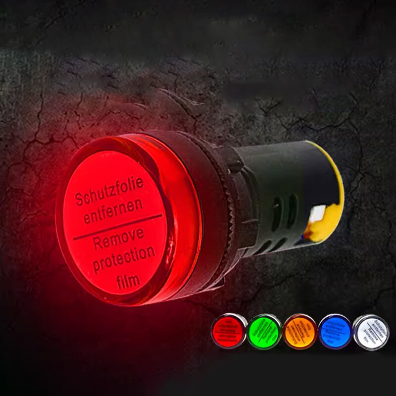 22mm Flash Alarm Indicator Signal Light Lamp 12V/24V/110V/220V/380V ...