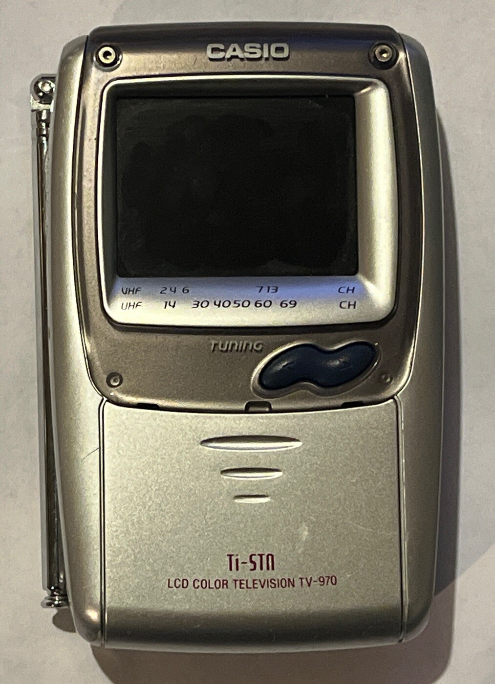 Vintage Casio TV-970B Portable Battery Operated Pocket TV | eBay