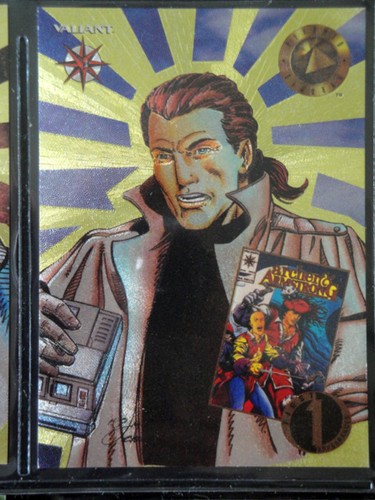 1993 Valiant 120 Basic Trading Card Set, 9 Unseen Art Cards, 9 Foil ...