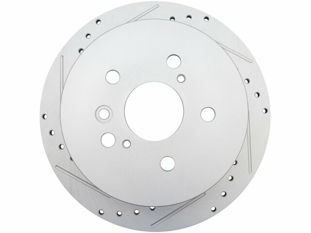 Rear TRQ Brake Rotor Set fits Lexus RX400h 2006-2008 74PDFX | eBay