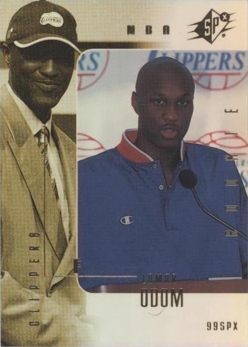 1999-00 SPx - Rookie Lamar Odom #94 /3500 (RC) for sale online | eBay