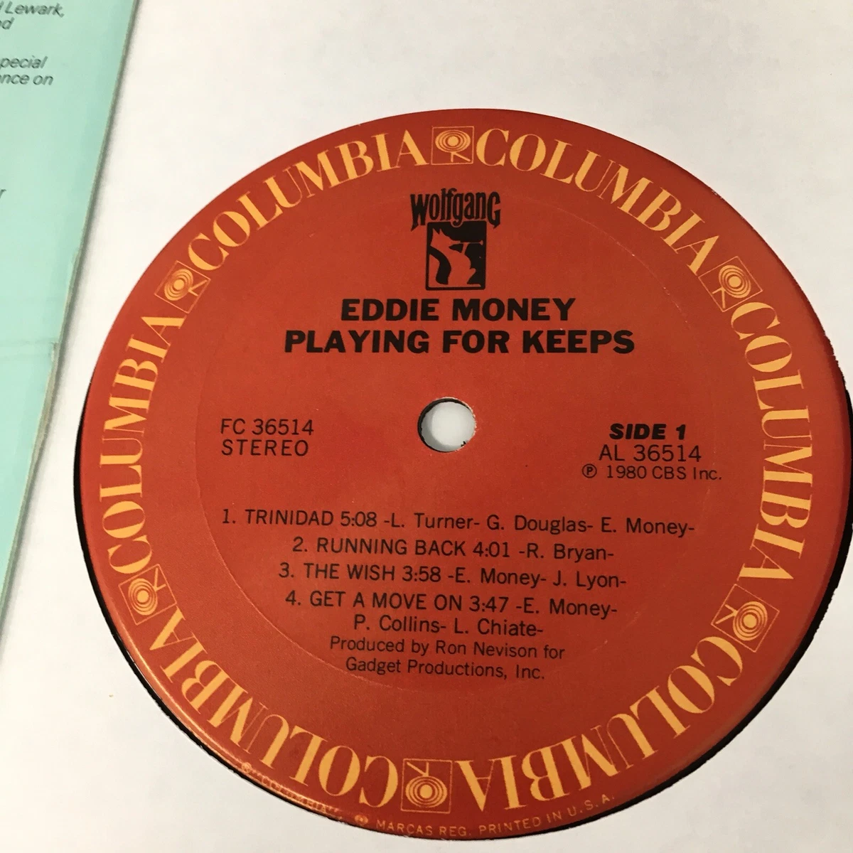 Eddie Money Playing For Keeps