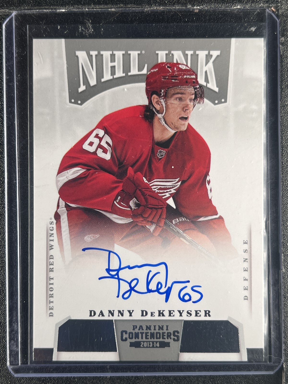 Danny DeKeyser 2013 Contenders #I-DDK NHL Ink - Black /1 Price Guide ...