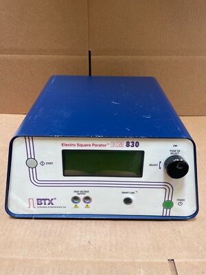 BTX ECM 830 Electro Square Porator | eBay