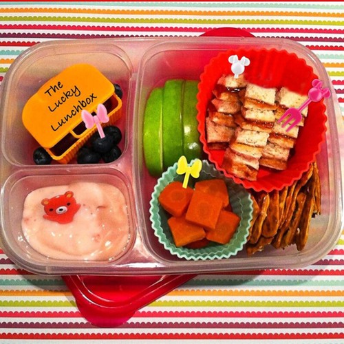 20Pcs Mini Kawaii Animal Farm Cartoon Fork Fruit Children Snack Cake ...