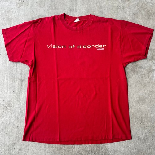 Vintage 1996 Vision of Disorder red graphic t shirt | eBay