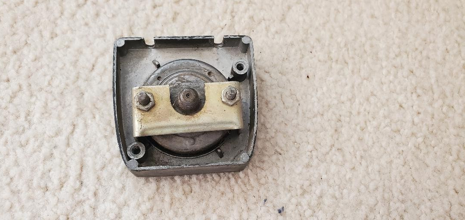 Stewart Warner Vintage Oil Pressure Gauge and Mount SW | eBay