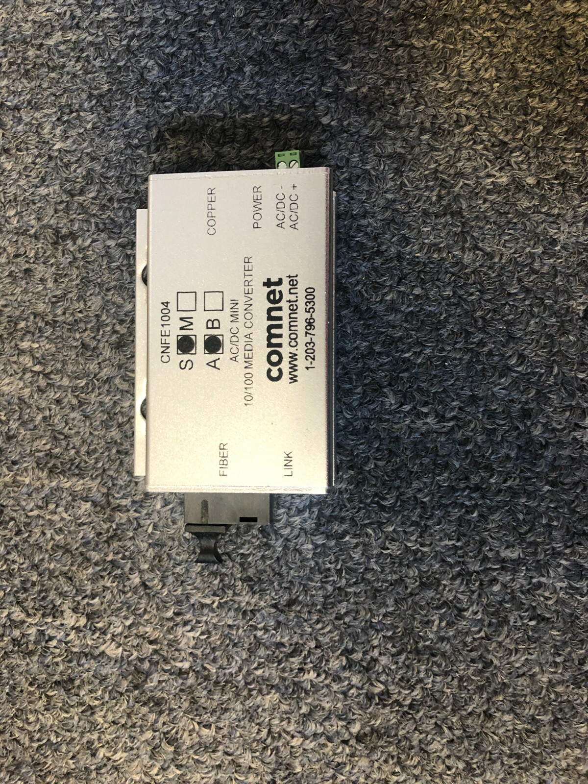 Comnet CNFE 1004SA AC/DC Mini 10/100 Media converter Open box | eBay