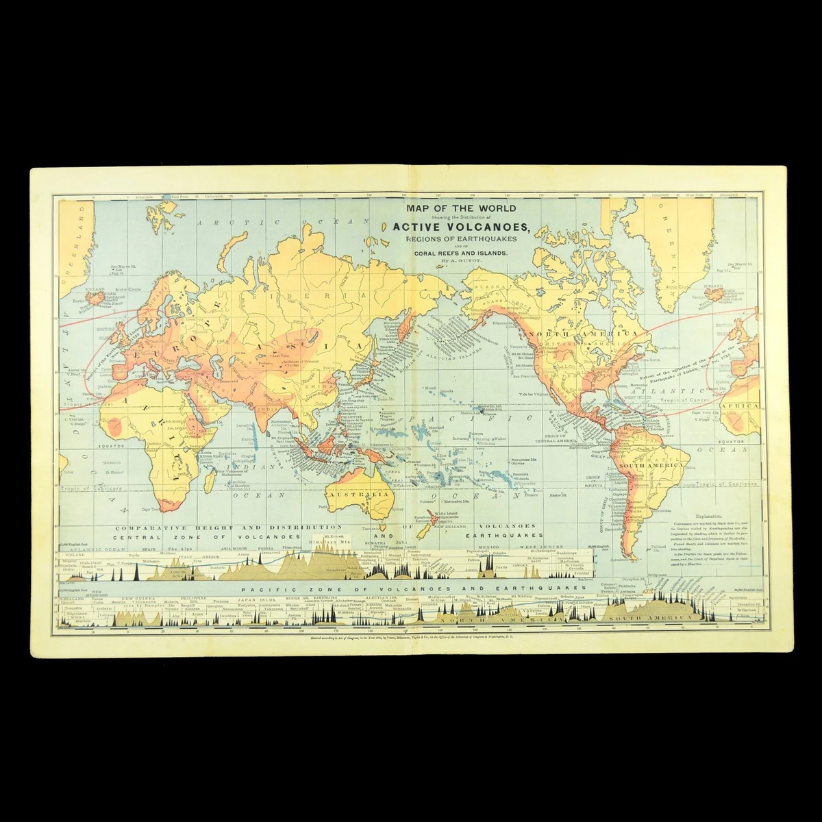 Active Volcanoes In The World Map