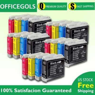 20 PK LC51 Ink Cartridges For Brother Printer MFC-440CN MFC-885CW MFC ...