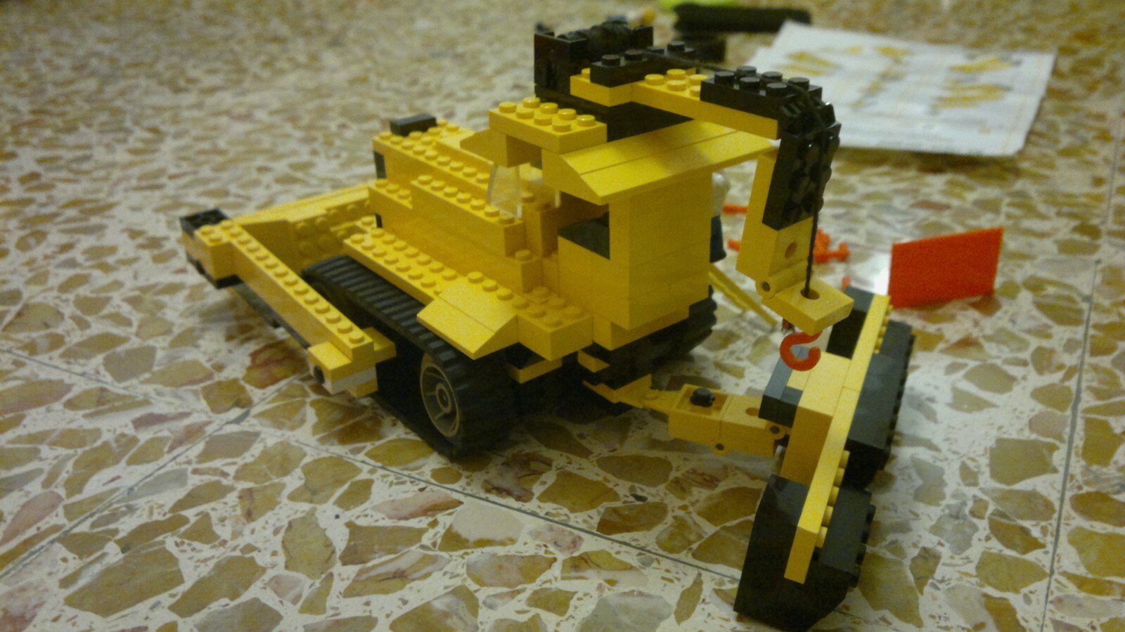 Tyco Super Blocks art.75245 Earthmover Bulldozer + istruction ...