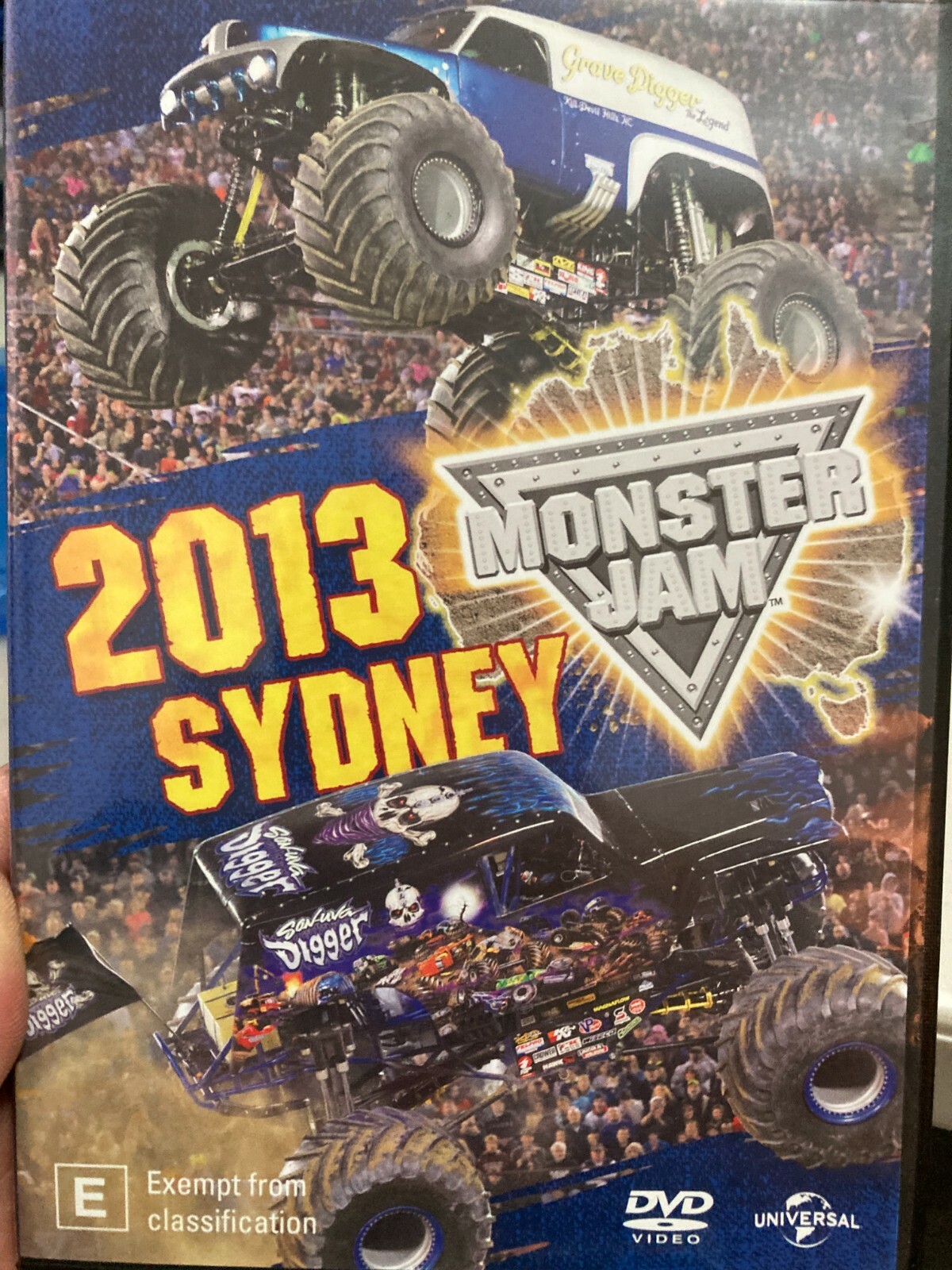 Monster Jam Sydney 2013 Dvd 2013 For Sale Online Ebay 7380