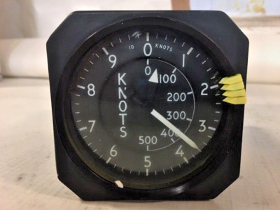 Smiths Aircraft Airspeed Indicator Gauge Unit WL235AS-PC-FA5 6610-99 ...