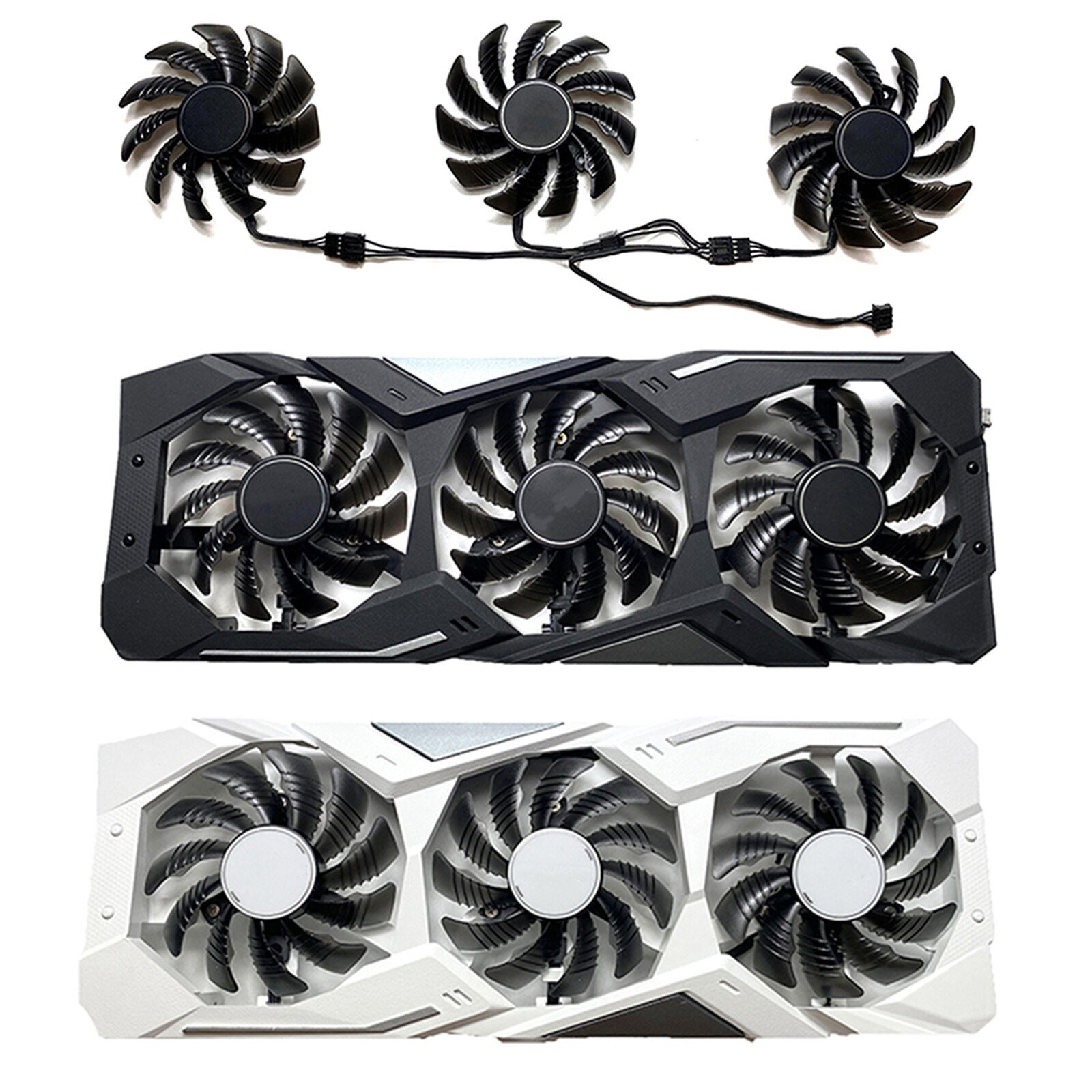Graphics Card Cooling Fan Replacement For GIGABYTE RX5500XT 5600XT 5700 ...