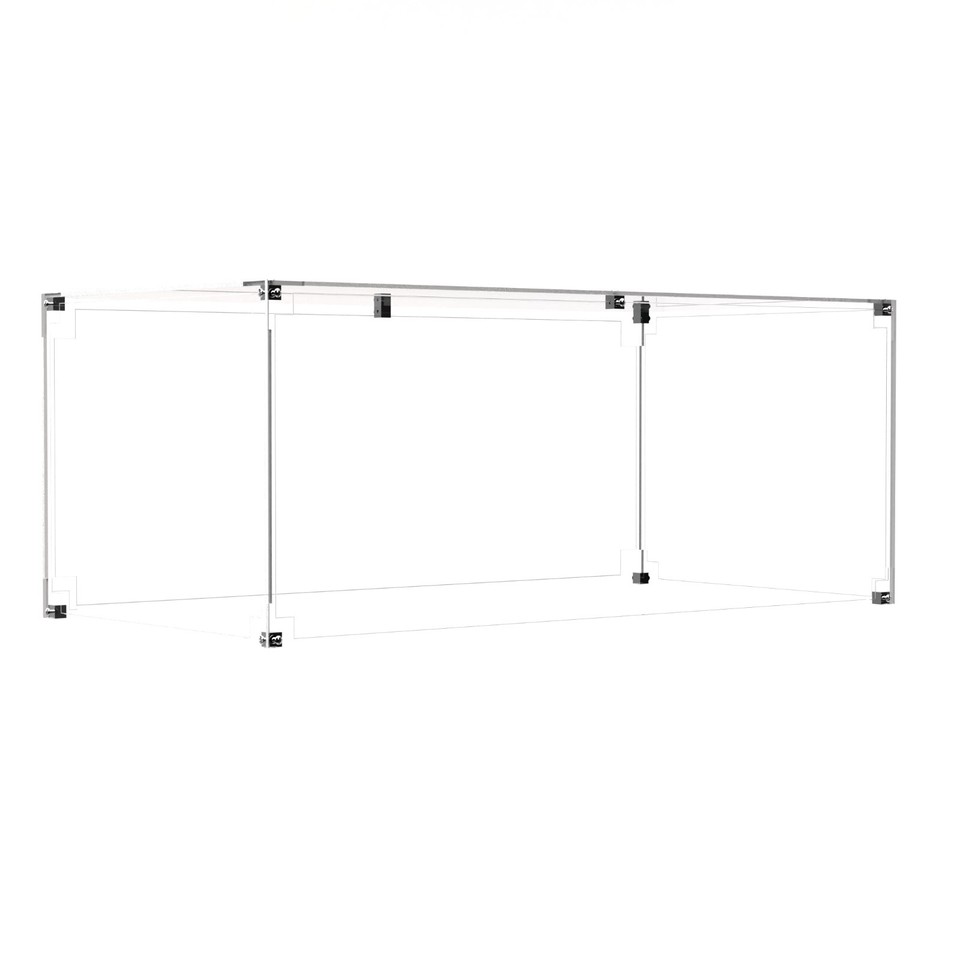 Display Case Cover for Back to the Future DeLorean Eaglemoss 1/8 Scale ...