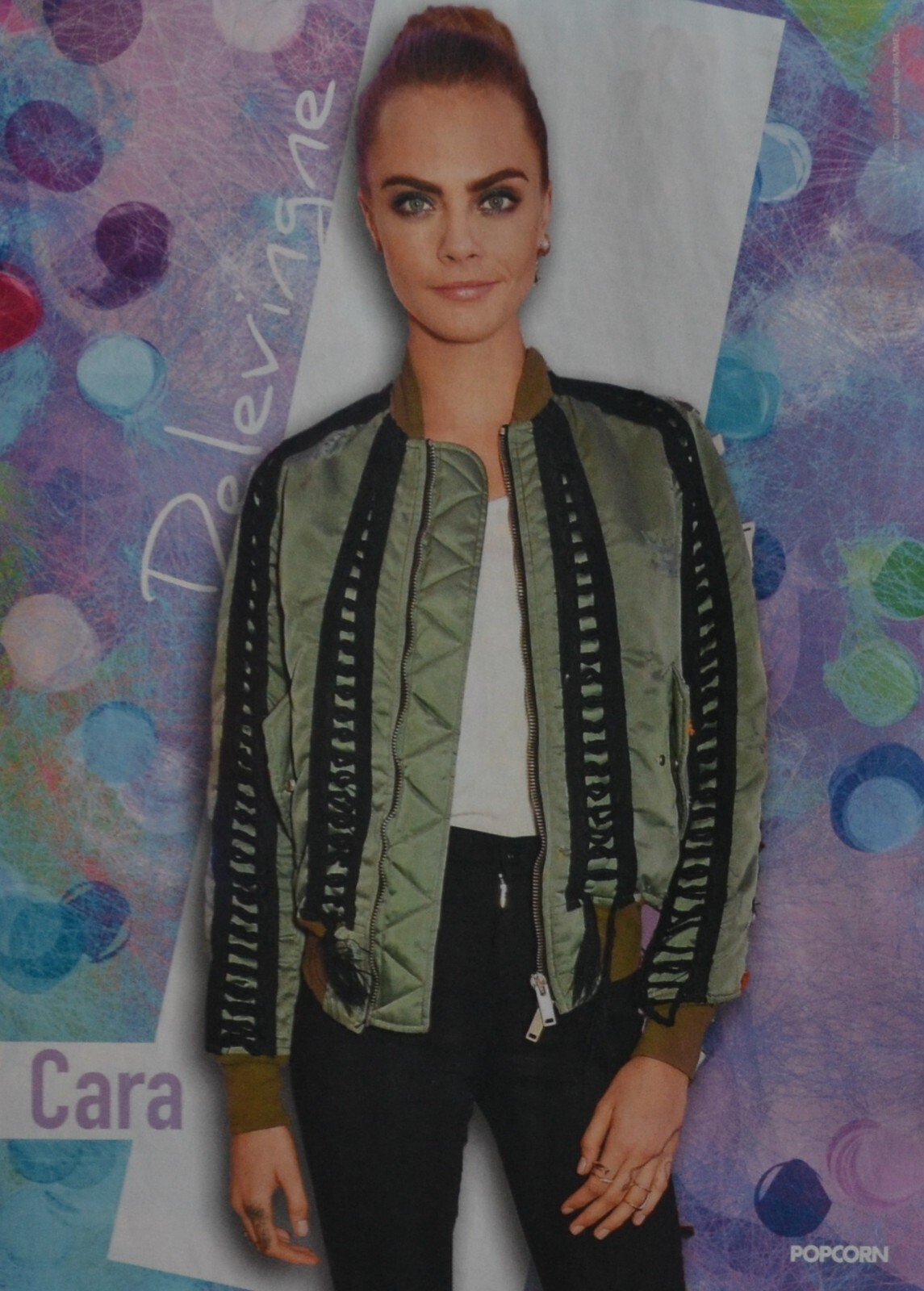CARA DELEVINGNE - A4 Poster (21x28cm)- Model Foto Pinup Clipping ...