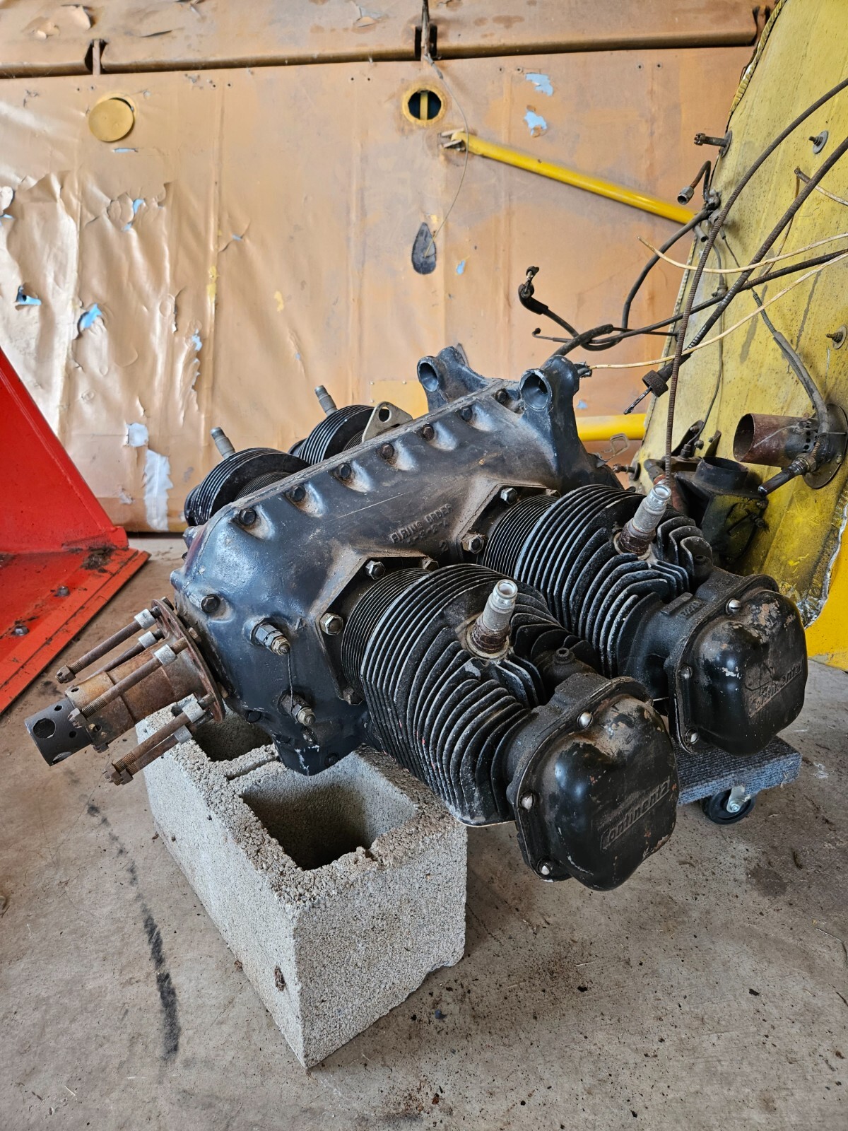 Continental A-65 aircraft engine | eBay