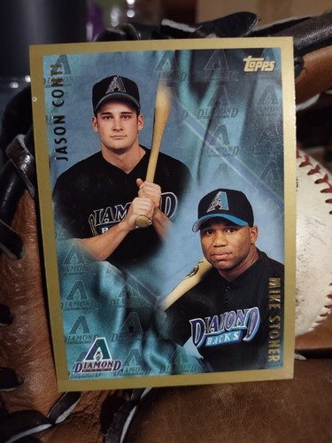1998 Topps #252 Jason Conti / Mike Stoner Arizona Diamondbacks Dual ...