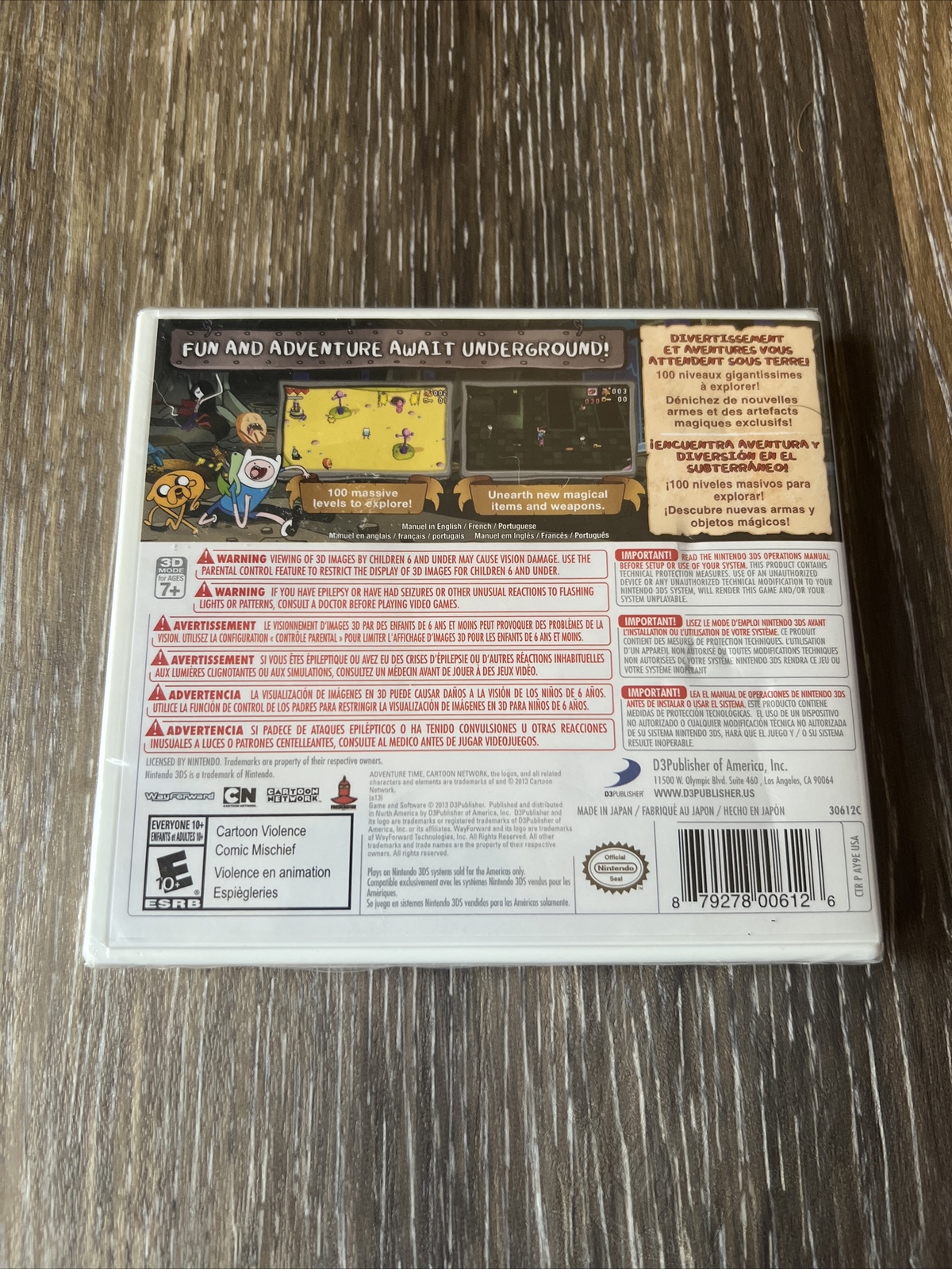 Adventure Time: Explore the Dungeon Because I Don't Know (Nintendo 3DS ...