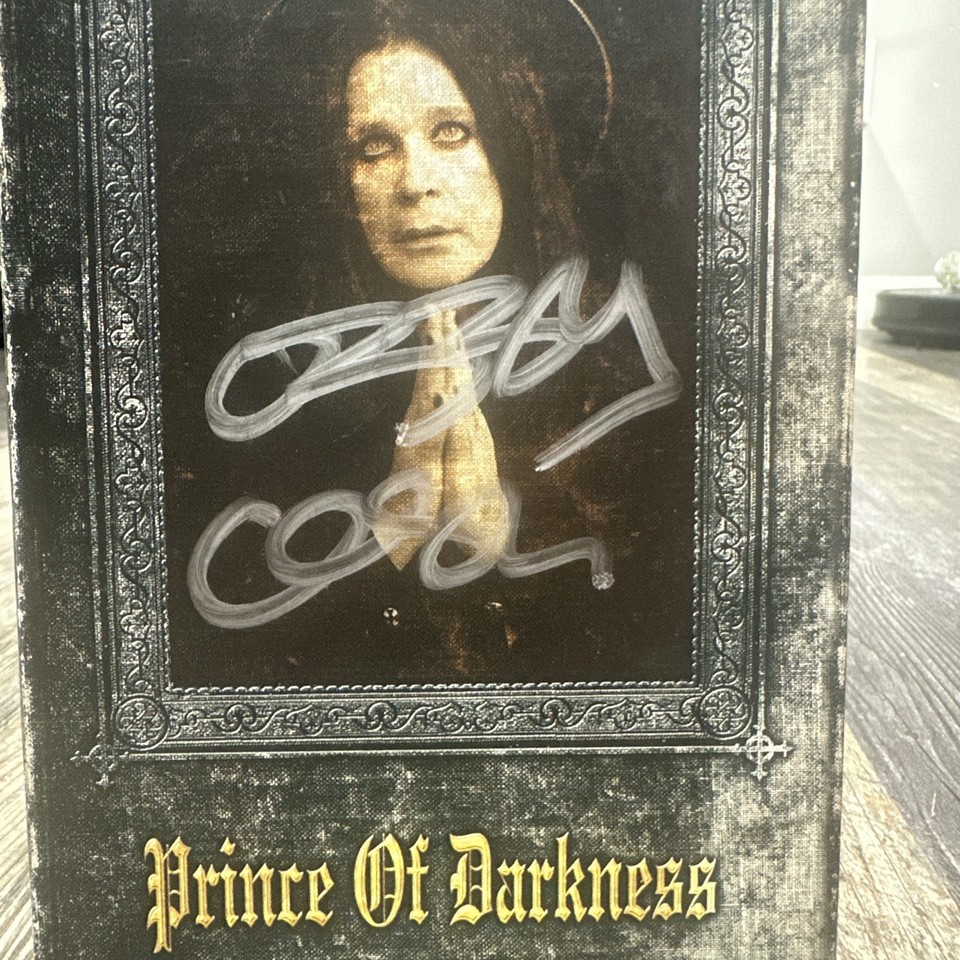 Ozzy Osbourne Prince Of Darkness 4CD Box Set 2005 Complete Signed By ...