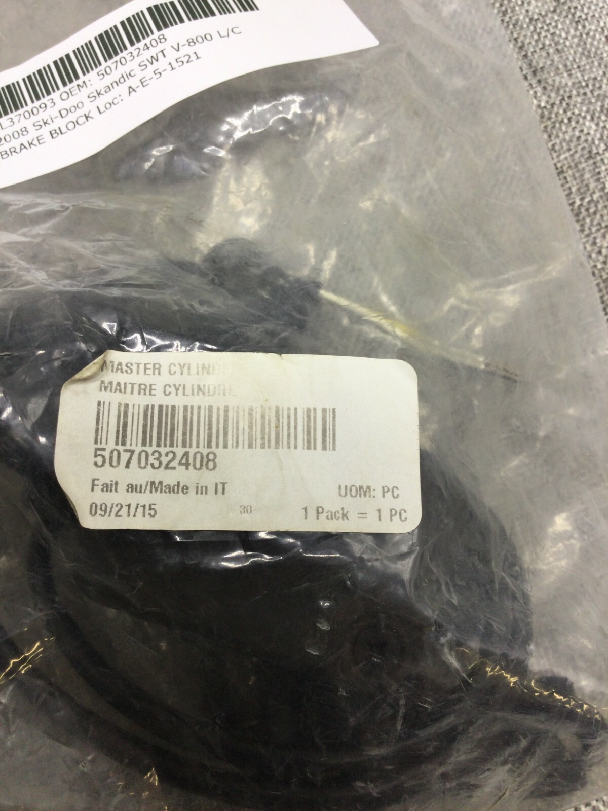 Ski-Doo BRP OEM Master Cylinder Assembly Y 507032408 for sale online | eBay