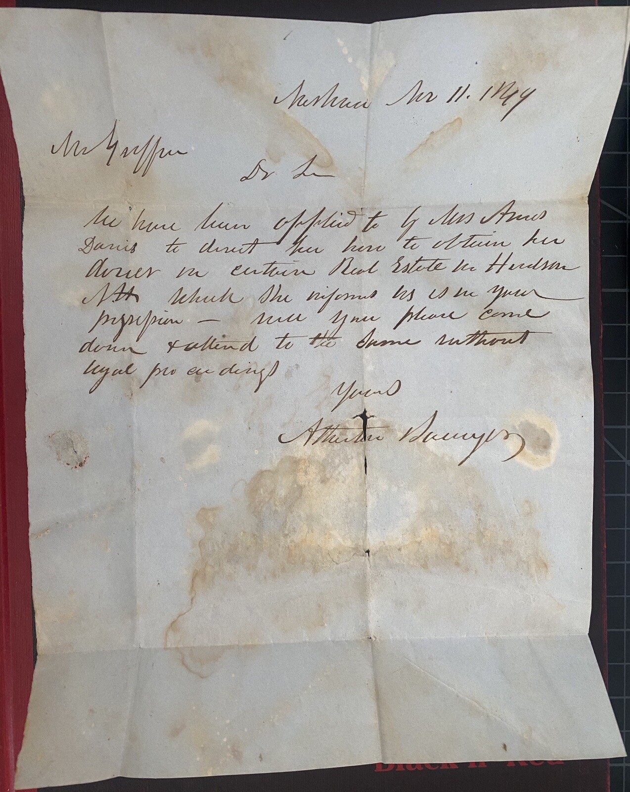 US Stamps - Nineteenth Century Correspondence - With NH Postmark | eBay