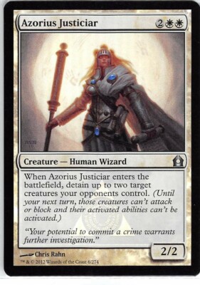 Azorius Justiciar *FOIL Uncommon* Magic MtG x1 Return to Ravnica SP | eBay