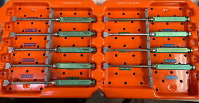 Medtronic CORNERSTONE LORDOTIC Rasps INSTRUMENT SET NEURO SPINE ...